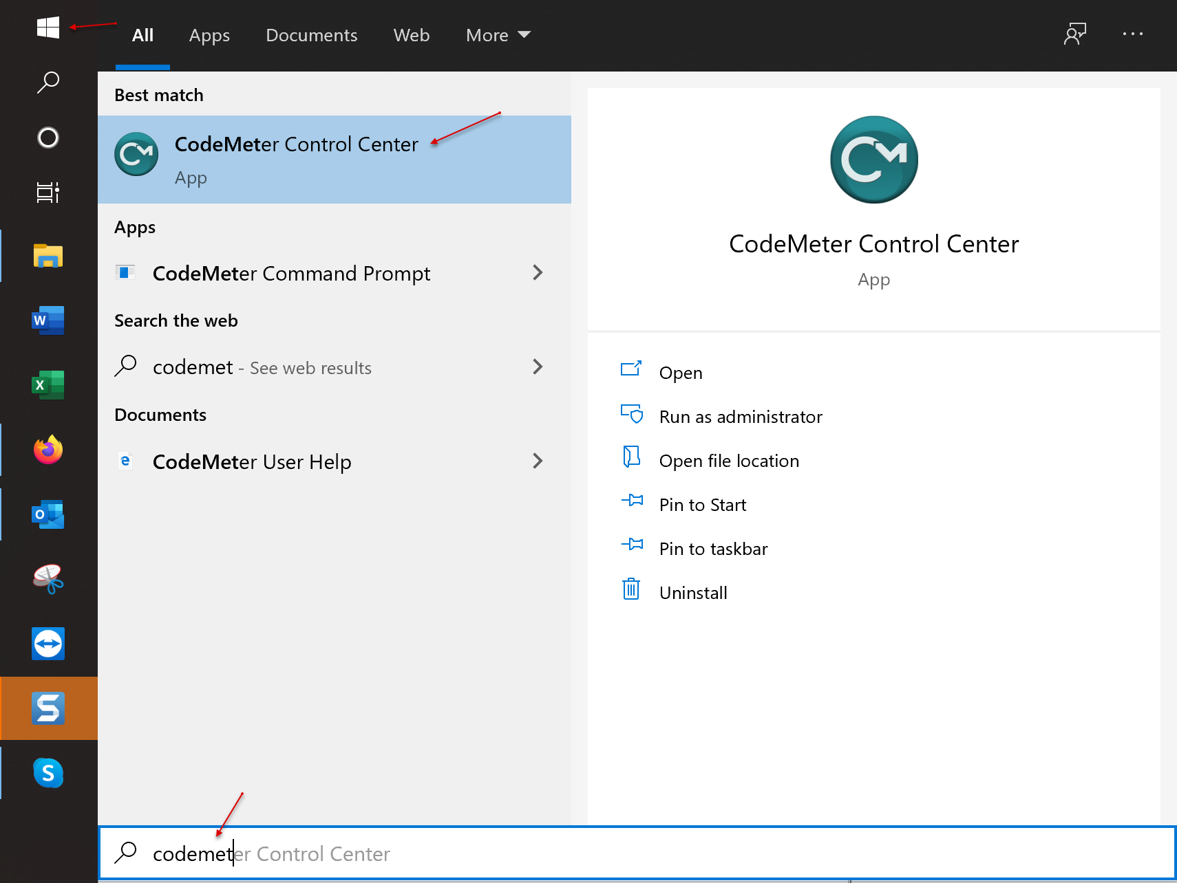 Whats do if we can not find Code Meter Control Center – LSoft Technologies